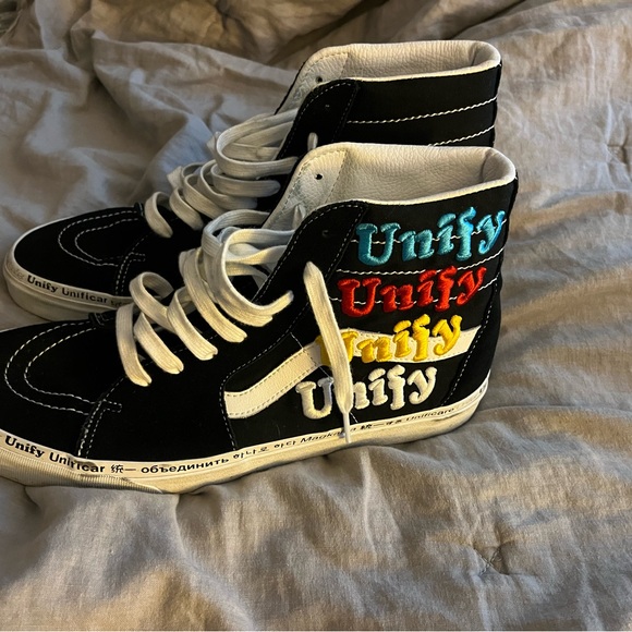 Vans | Shoes | Vans Limited Addition Unity Shoes Size 3 Great Condition ...